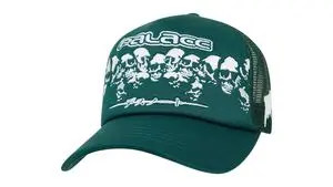 PALACE Death Note Trucker Cap - Green