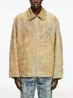 DIESEL® D-ivar-fsg Denim Jacket - Neutrals