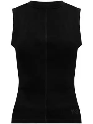 Y3 Organic Cotton Top - Black