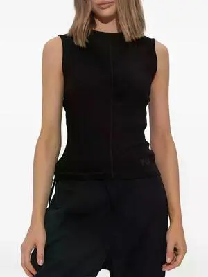 Y3 Organic Cotton Top - Black