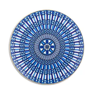 THE MARTHA, BY BACCARAT Arcadia Charger Plate - Blue