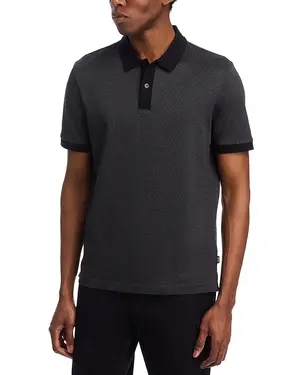 BOSS Parlay Polo Shirt Black