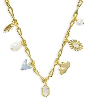 Kendra Scott Melody Charm Necklace - Gold