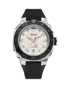 ALPINA Seastrong 39mm Watch - White/black