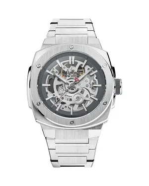 Alpina Silver Watches For Men