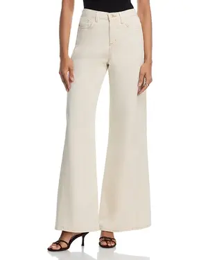 L'Agence Beau High-rise Wide-leg Jeans
