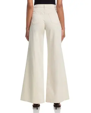 L'Agence Beau High-rise Wide-leg Jeans
