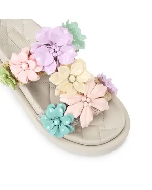 Kurt Geiger Orson Flower Sandals