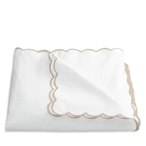 MATOUK Dakota Percale Duvet Cover, King - Champagne