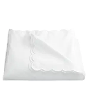MATOUK Dakota Percale Duvet Cover, King - White