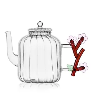 ICHENDORF MILANO Botanica Teapot - Peach