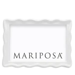 MARIPOSA Wavy 4 X 6 Frame - White