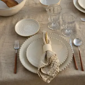 COSTA NOVA White Pearl Salad Plate