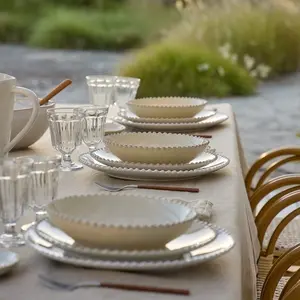 COSTA NOVA White Pearl Pasta Bowl