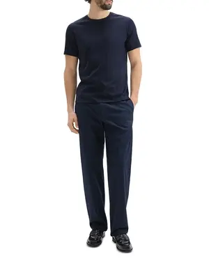 Theory Precise Tee In Cotton Jersey - Eclipse