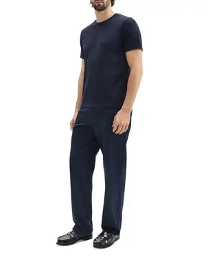 Theory Precise Tee In Cotton Jersey - Eclipse