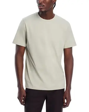 Theory Precise Tee In Cotton Jersey Light Greenstone