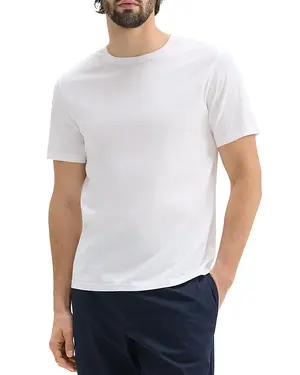 Theory Precise Tee In Cotton Jersey - White