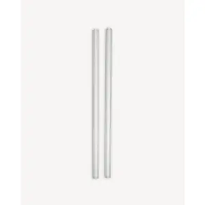 KOSTA BODA Sipsavor Glass Straws, Set Of 2 - Clear