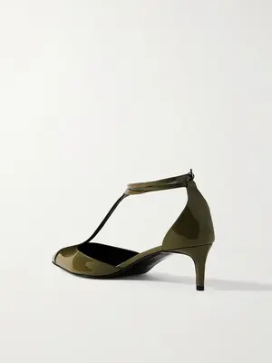 Khaite Mia Patent-leather Pumps