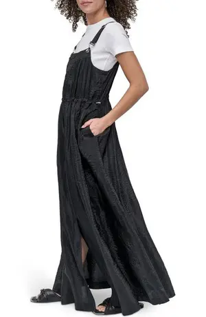 Dkny Overall Maxi Dress - Black