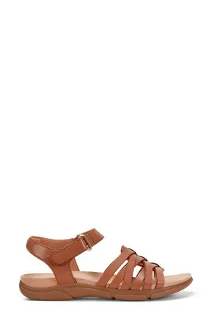 Easy Spirit Marlene Quarter Strap Sandal - Brown
