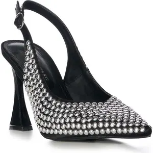 AZALEA WANG Almida Studded Slingback Pumps