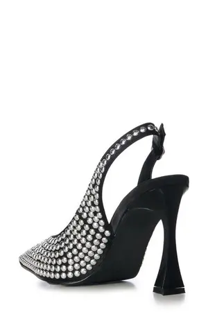 AZALEA WANG Almida Studded Slingback Pumps