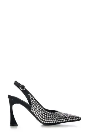 AZALEA WANG Almida Studded Slingback Pumps