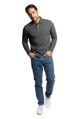 PETER MANNING NYC Johnny Stretch Slim Fit Jeans - Original Blue