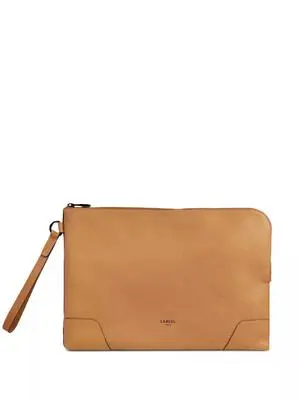 LANCEL Charlie Clutch - Brown