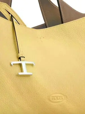 TOD'S Leather Tote - Yellow