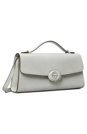 Tory Burch Robinson Spazzolato Top Handle Crossbody