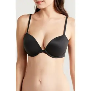 Calvin Klein Push-up Plunge Bra Black