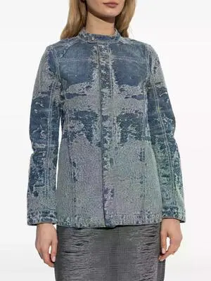 DIESEL® Distressed Jacket - Blue