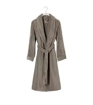 HAMAM Organic Cotton Olympia Robe Blue