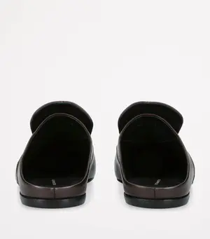 Dries Van Noten Leather Square-toe Mules