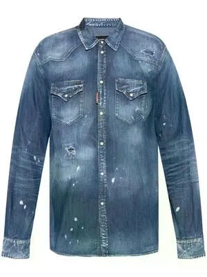 Dsquared2 Denim Shirt - Blue