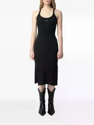 Zadig&Voltaire Fine-ribbed Midi Dress