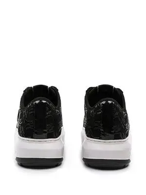 Karl Lagerfeld Logo Suede Sneakers