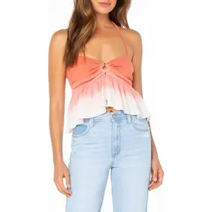 Roxy Magic Hour Ombré Halter Top - Ginger Spice