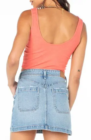 Roxy Valmos Rib Crop Tank