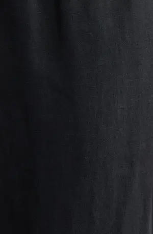 Caslon Tapered Linen Pants - Black
