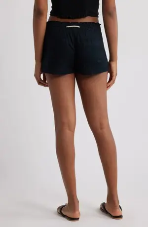 Roxy Oceanside Cotton Shorts - Anthracite