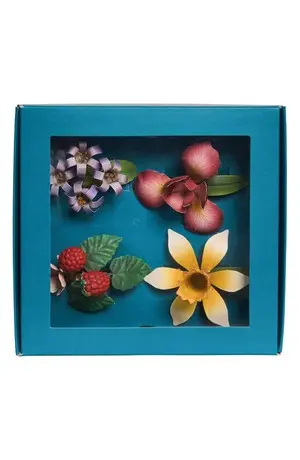 JULISKA Meadow Set Of 4 Napkin Rings - Multi