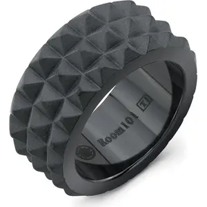 ROOM101 Punk Rock Ring - Black
