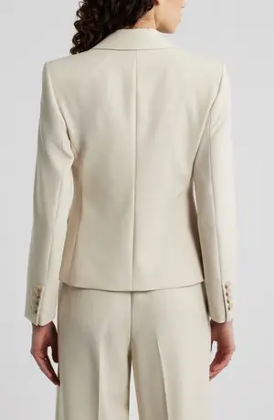 Nordstrom The Hanna Slim Fit Blazer - Beige Oatmeal