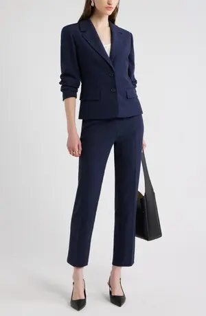 Nordstrom The Hanna Slim Fit Blazer - Navy Night