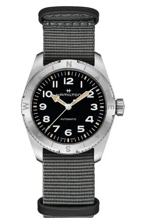 Hamilton Khaki Field Expedition Automatic Strap Watch - Black