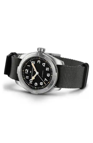 Hamilton Khaki Field Expedition Automatic Strap Watch - Black
